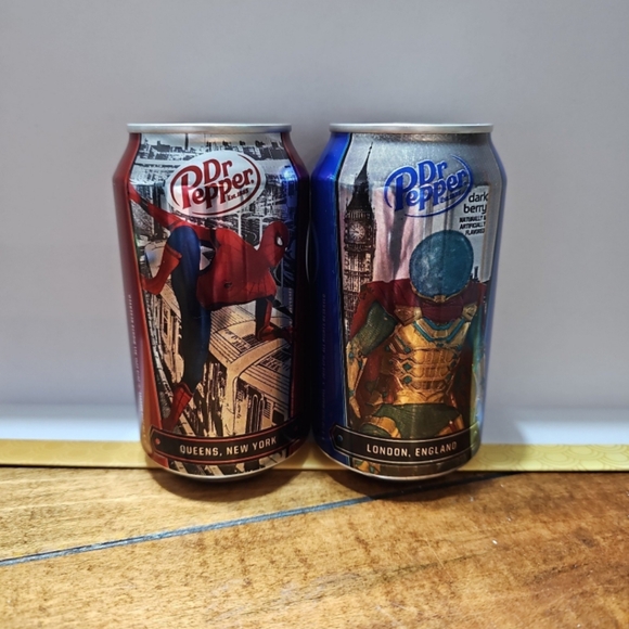 Marvel | Other | Dr Pepper Marvel Themed Soda Cans | Poshmark